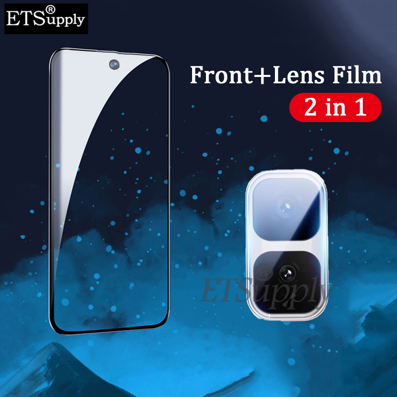 2 Pcs Vivo iqoo Neo 10 Pro Screen Protector Tempered Glass Film + Lens ...