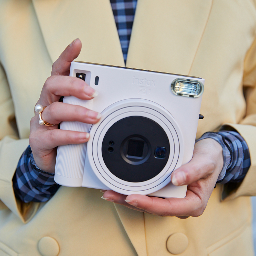 Fujifilm Instax Square SQ1 Camera Chalk White Instant Camera กล้องฟิล์ม ...