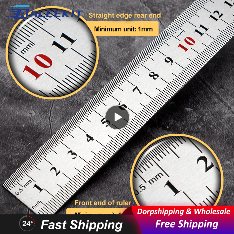 【Cost-effective】Precision Metric Rule Metric Ruler 500mm Centimeter ...