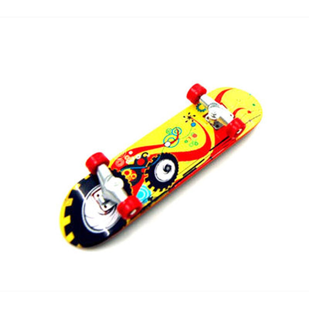 Innovative Model Cartoon Alloy Stand Gag Mini Skateboard Finger ...