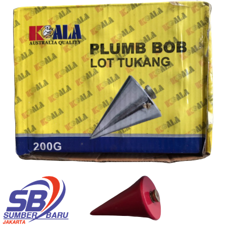 SB BANDUL TUKANG TIMBANGAN LOT KERUCUT 200 GRAM| ALAT UKUR PLUMB ...