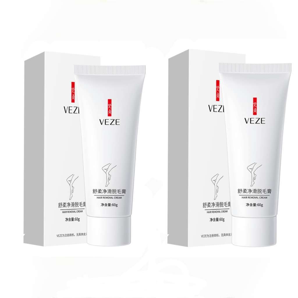 Painless Hair Removal Cream VEZE Removes Underarm Hair Body Hair Hair ...