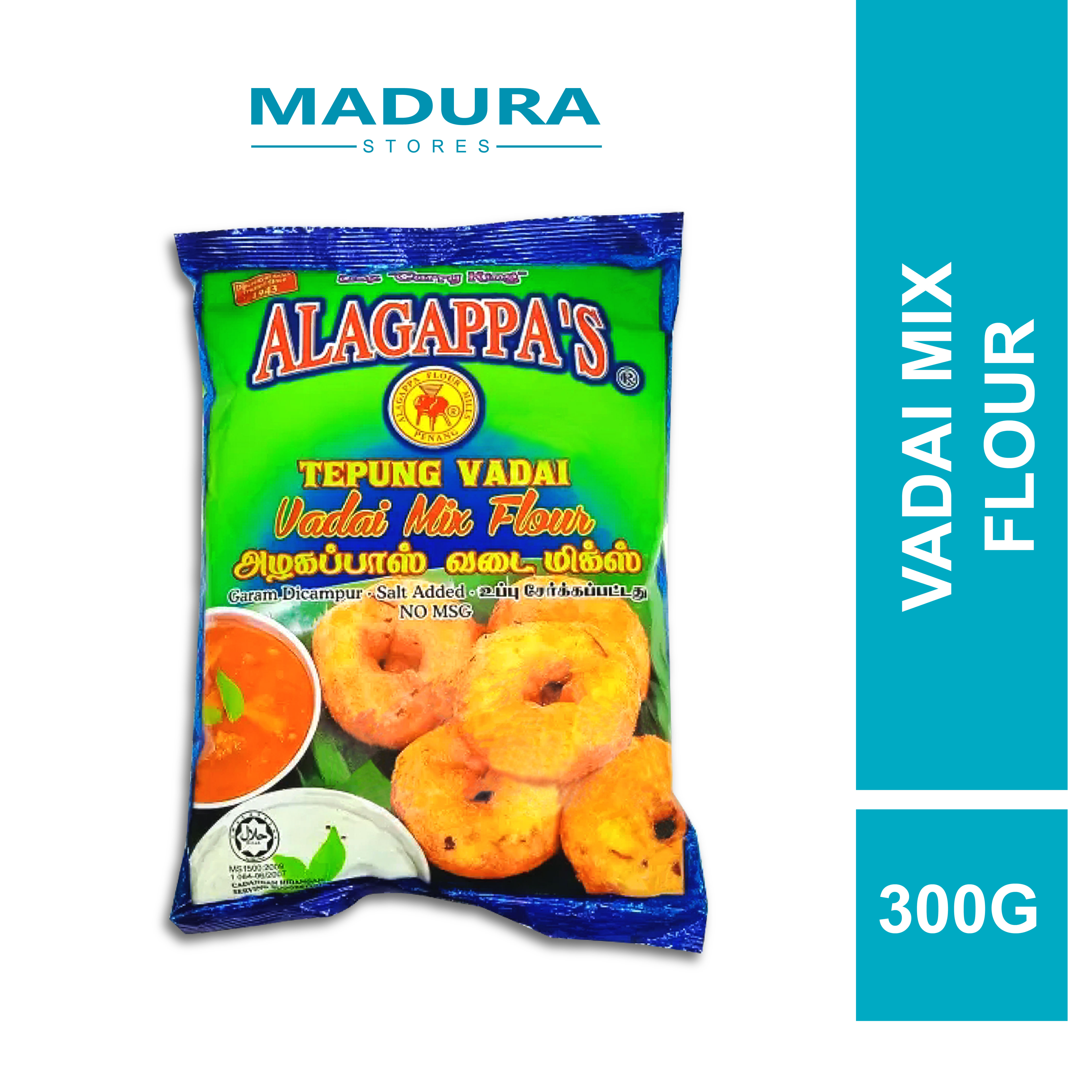 Alagappas Vadai Mix Flour 300g | Lazada