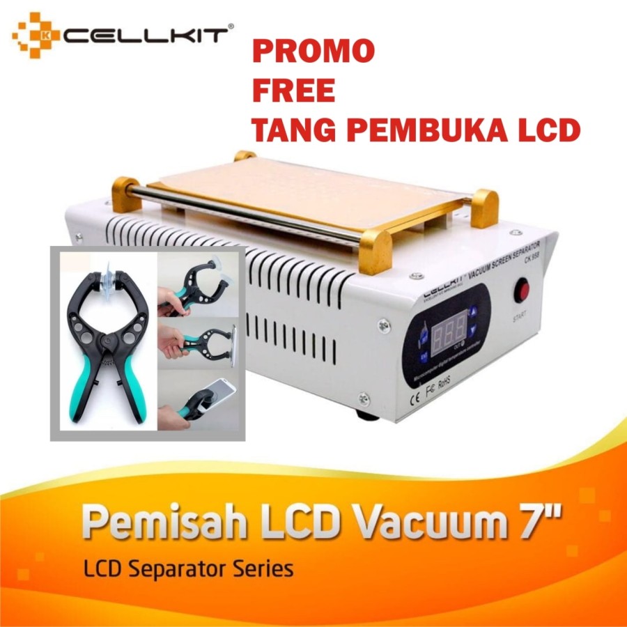Vacum screen separator Cellkit 958/ALAT SPLITTER/SEPARATOR/PEMISAH TC ...