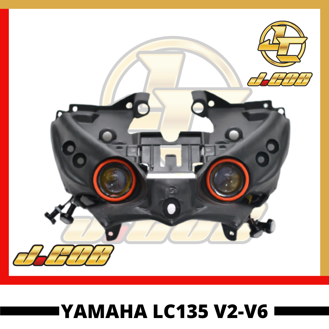 Yamaha LC135 EAGLE EYE V2 V3 V4 V5 V6 V7(Red),(Blue),(Rainbow) | Lazada