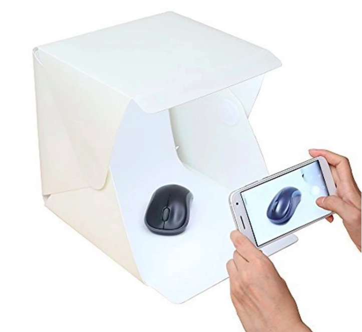 LED Light Box Photography Mini Folding Photo Studio Lighting Softbox ...