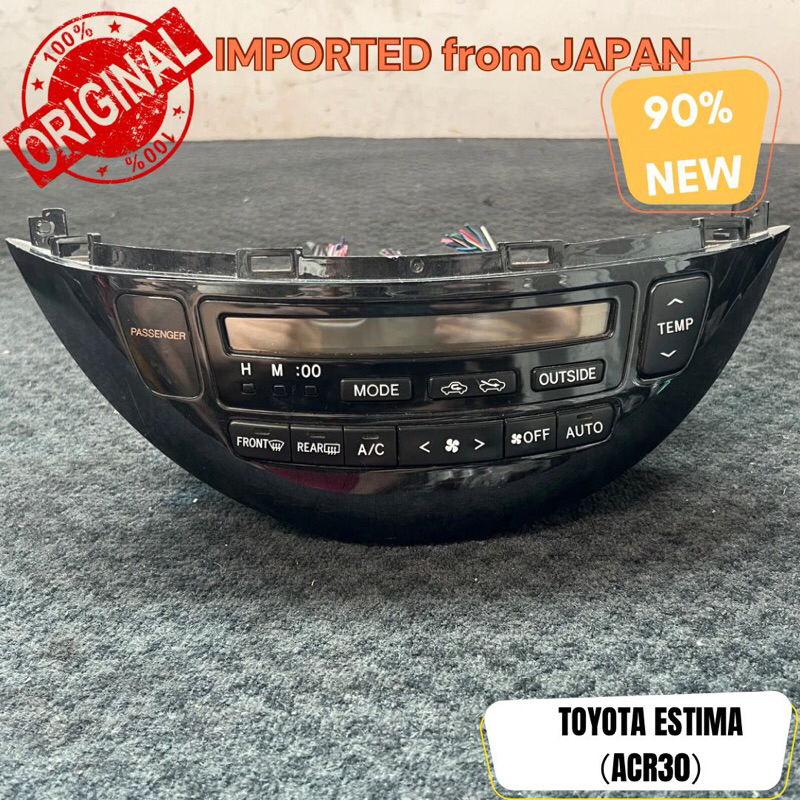 🇯🇵🇯🇵 ORIGINAL TOYOTA ESTIMA PREVIA Air Cond Controller / Aircond Switch ...