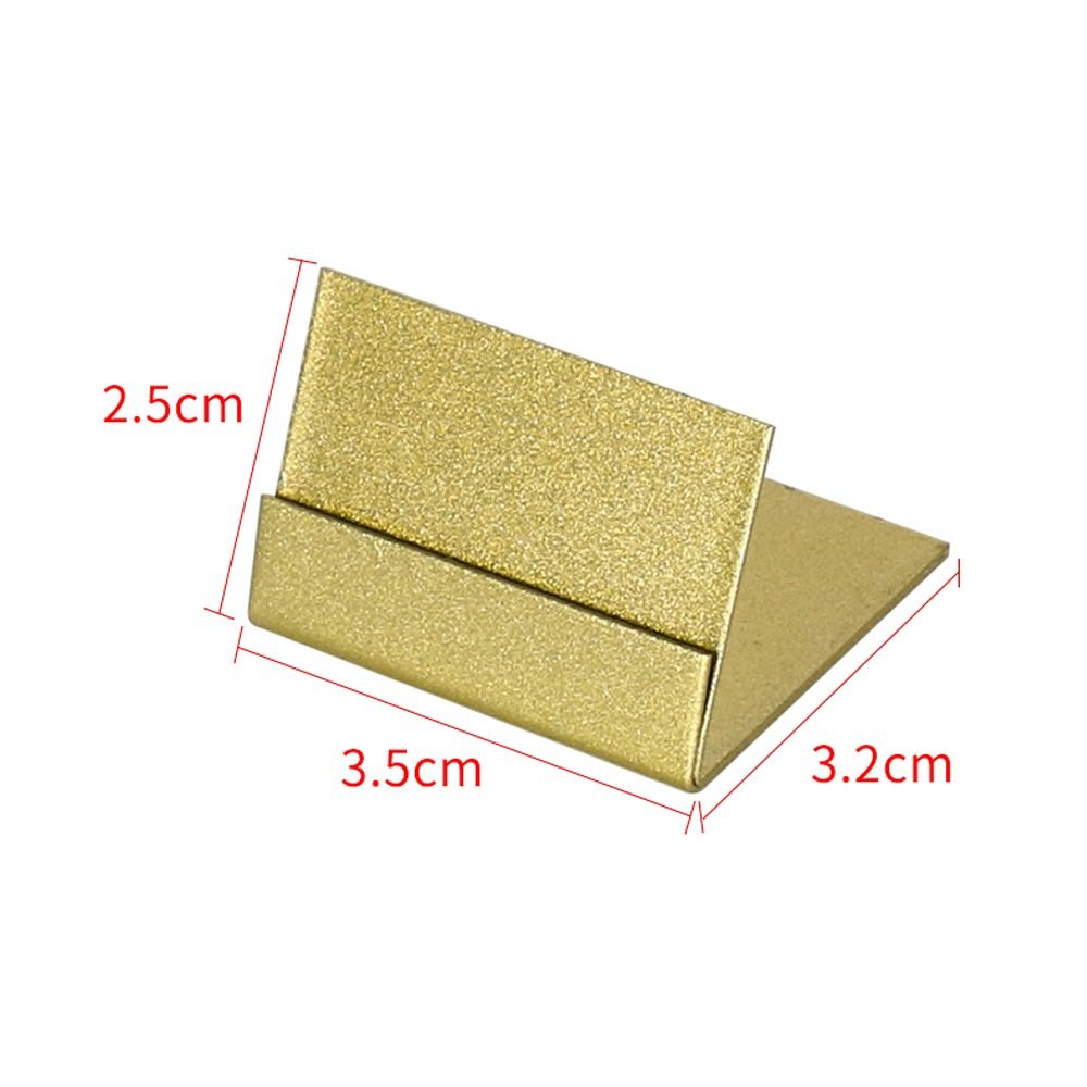 Display Stand Metal Name Card Clip Stand DIY Price Tags Durable Menu ...
