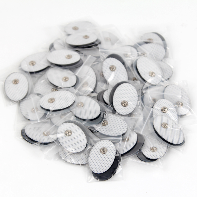 HOT 20/10PCS Mini Button Electrode Pad Patch Sticker Pulse Electrode ...