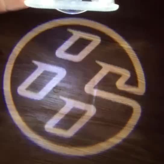 【Limited Quantity】 2x Car Door Led Logo Shadow Projector Lamp For Ae86 ...