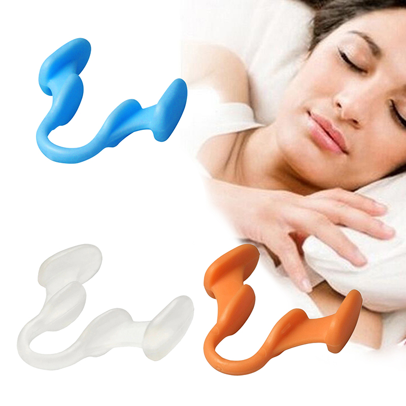 Silicone Anti Snoring Nasal Dilator Improve Sleep Silicone Nose Clip ...