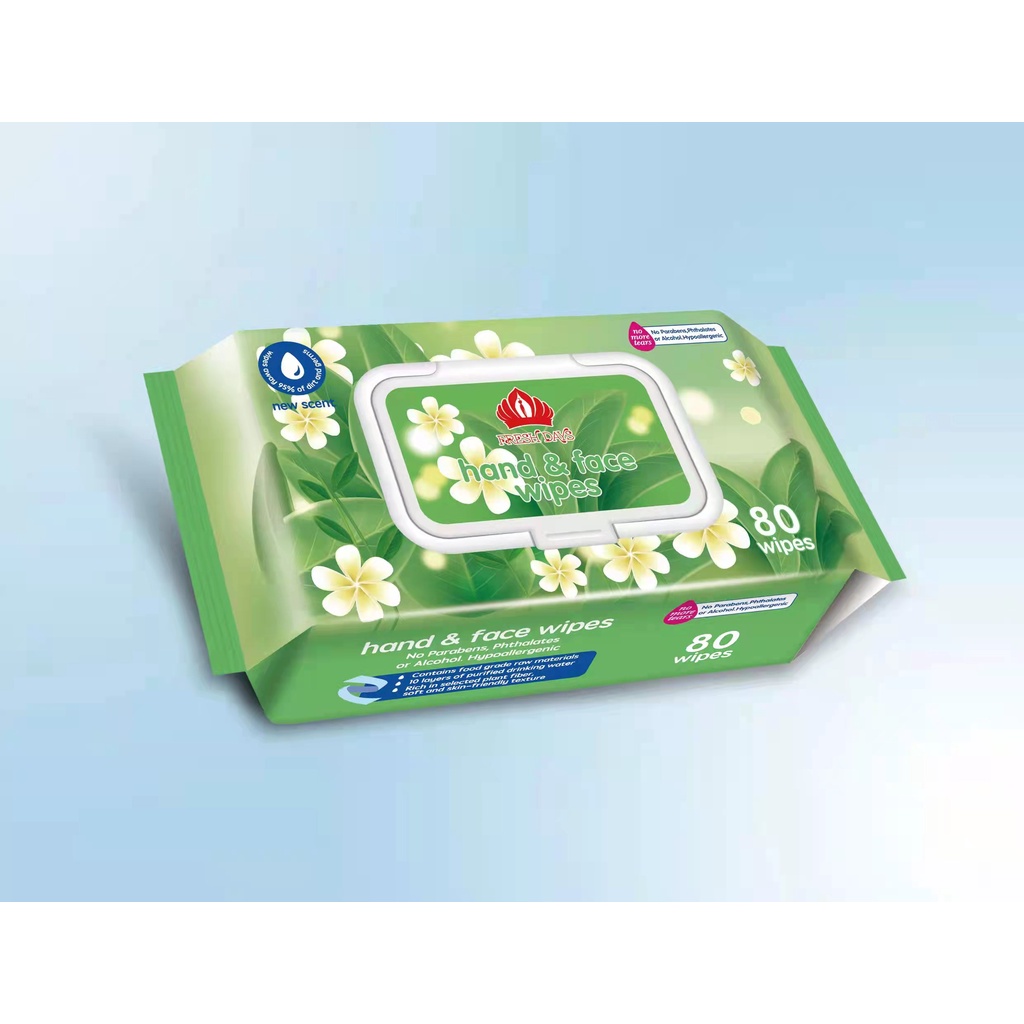 FRESH DAYS Hand and Face Wipes 80'sheet(FD-3080) 30'S(FD-3031) GOOD ...