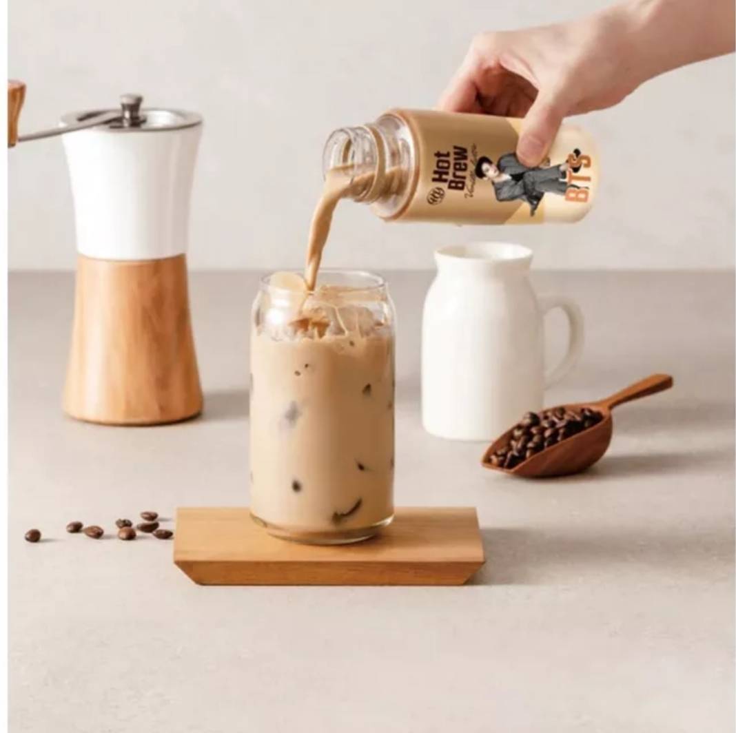 กาแฟ bts hy cold brew hot Brew กาแฟบังทัน BTS coffee อเมริกาโน่ วนิลาลา ...