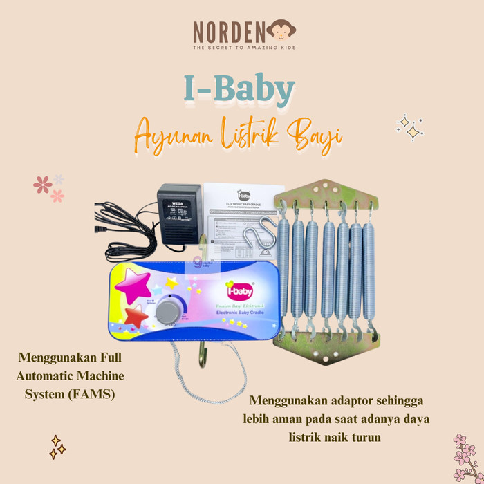 [ND] IBaby Ayunan Listrik / Baby IB AEM 2018 / Ayunan Bayi Elektrik | Lazada Indonesia