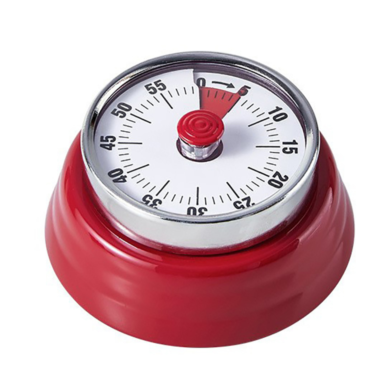 Wall Clock Kitchen Timer Time Reminder 60 Minutes Magnet Round Shape ...