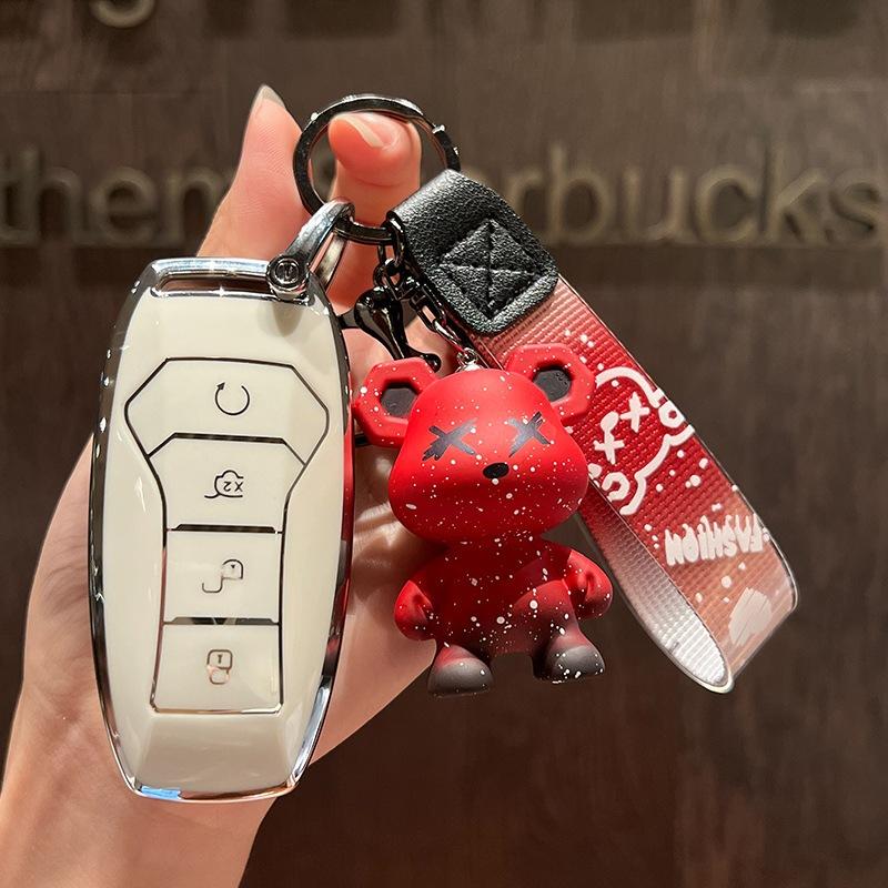 TPU car key for BYD Dolphin/Atto3/Seal/Dolphin mini/song/tang/sealion 6 ...
