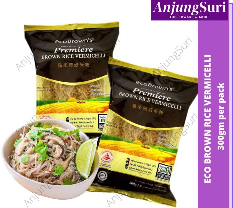 Bihun Beras Perang Eco Brown’s Premiere Vermicelli 300g Low GI Mihun ...