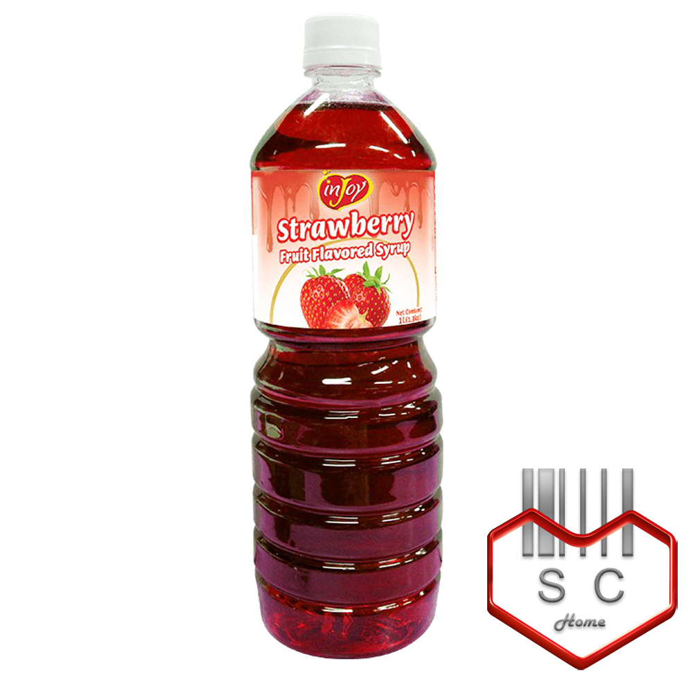 Injoy Strawberry Syrup 750g add-on to scramble Shake Hot Chocolate ...