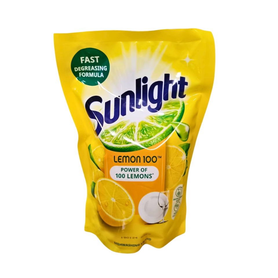 Sunlight Dishwash Liquid Lemon (Refill Pack) 700ml | Lazada