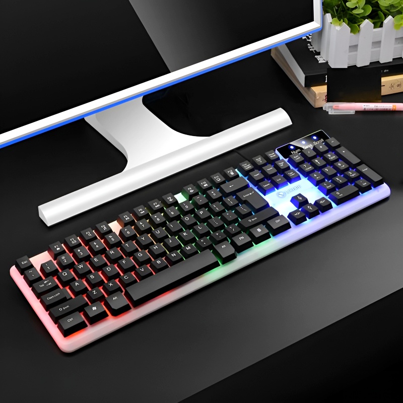 TX35 Limeide RGB Suspension Backlit Lightweight Luminous Wired Gaming ...