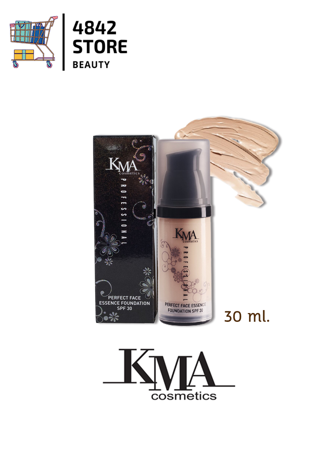KMA Perfect Face Essence Foundation SPF 30 เคเอ็มเอ เพอร์เฟค เฟซ ฟาวเดช ...