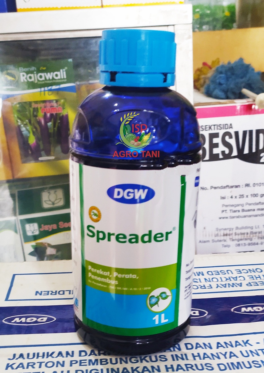 Perekat Obat Pestisida & Fungisida SPREADER sedia kemasan 1Liter dan ...