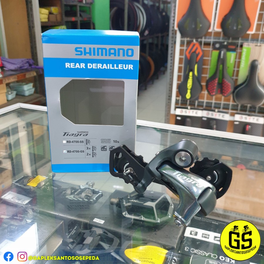 Rear Derailleur RD Shimano Tiagra RD-4700 GS Medium Cage 10 Speed ...
