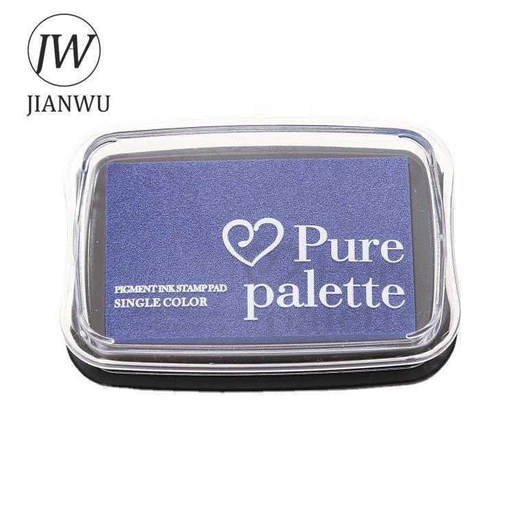 【SkinHorizon】JIANWU 20 Colors Big Ink Pad Oil Planner Silicone Stamp ...