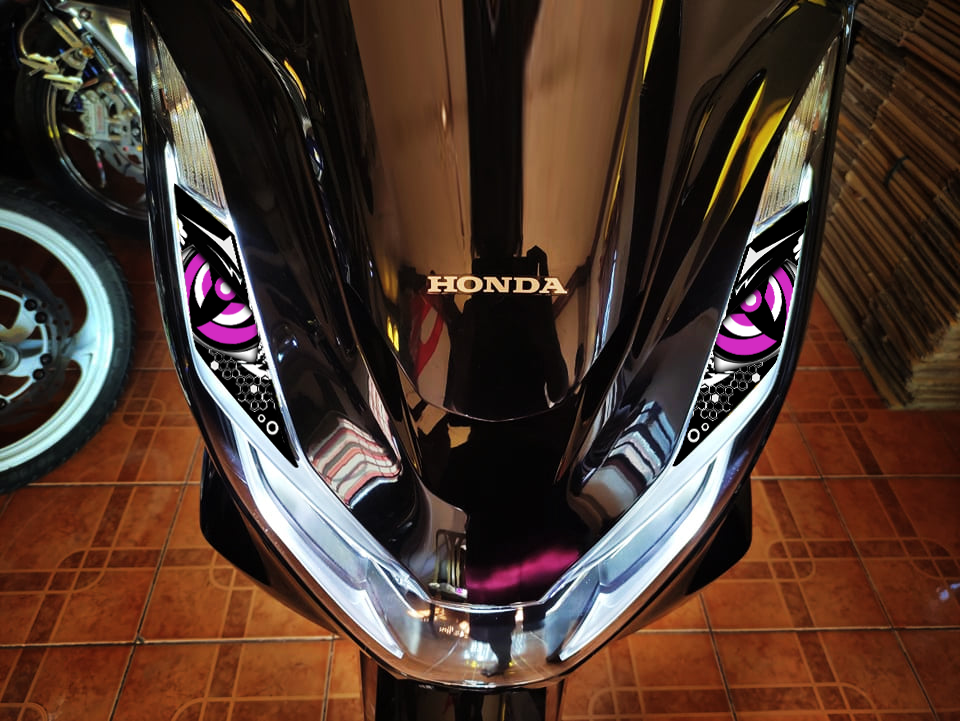 Winker For Honda PCX 160 Violet/Purple Sharingan Eye's | Lazada PH