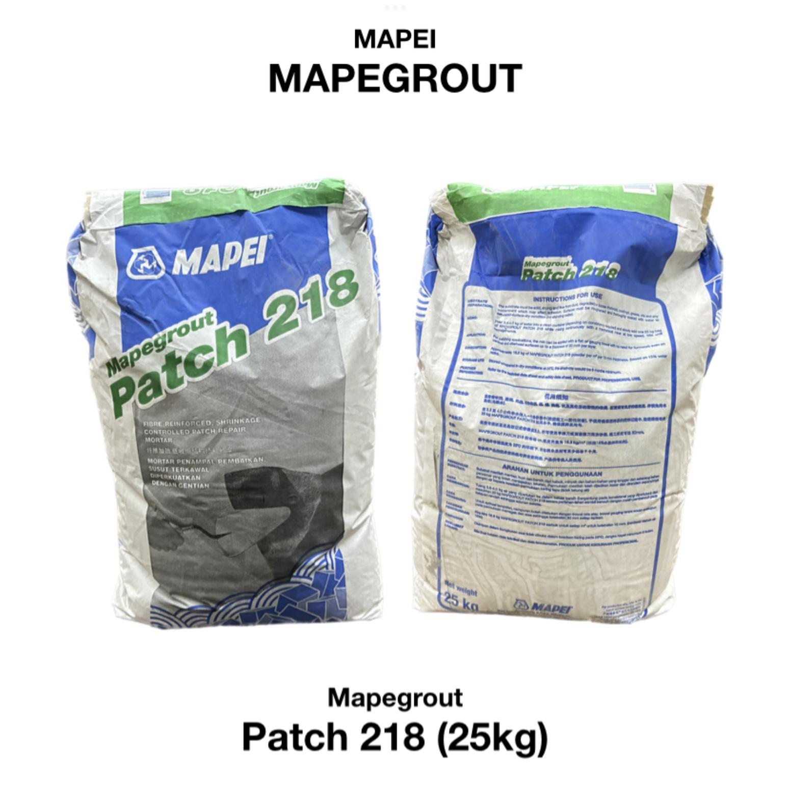 Mapei Mapegrout Patch 218 (25kg) | Lazada