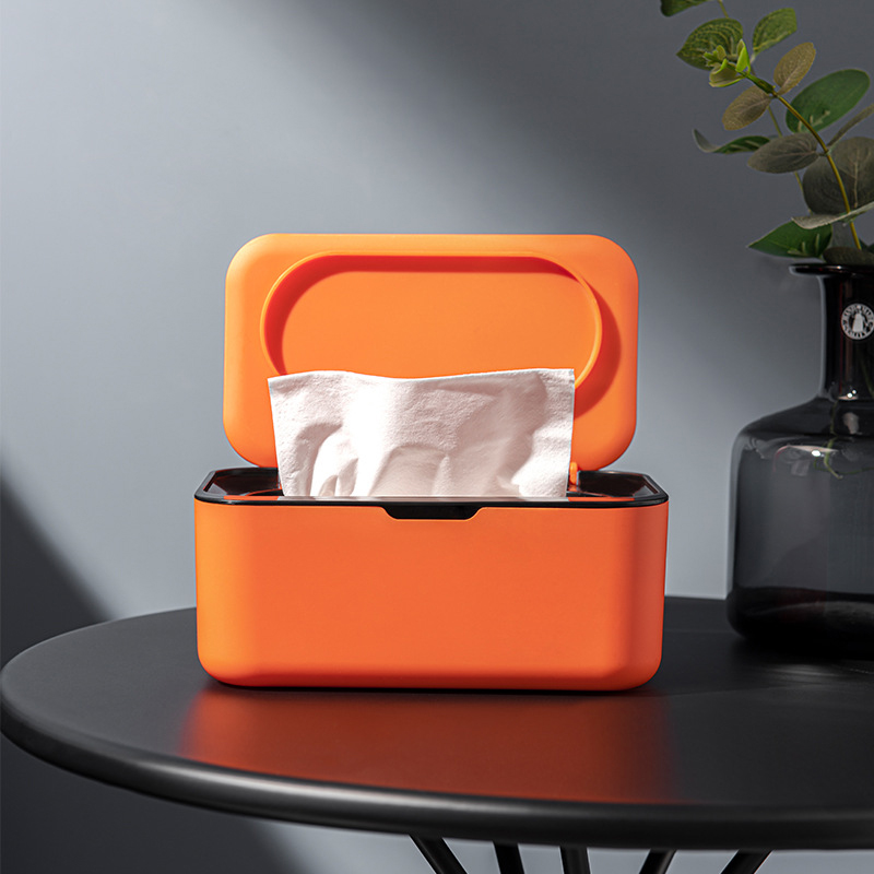 Dustproof Wet Tissue Box With Lid Baby Nappy Wet Tissue Storage Holder ...