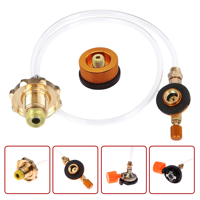 Tools Camping Gas Stove Gas Refill Adapter Outdoor Cylinder Inflation ...