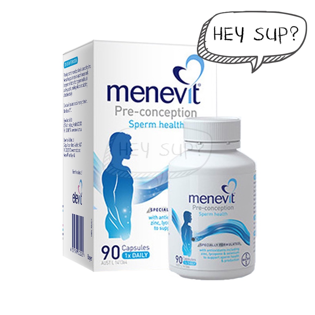 Menevit Male Fertility 90 Capsules | Lazada.co.th