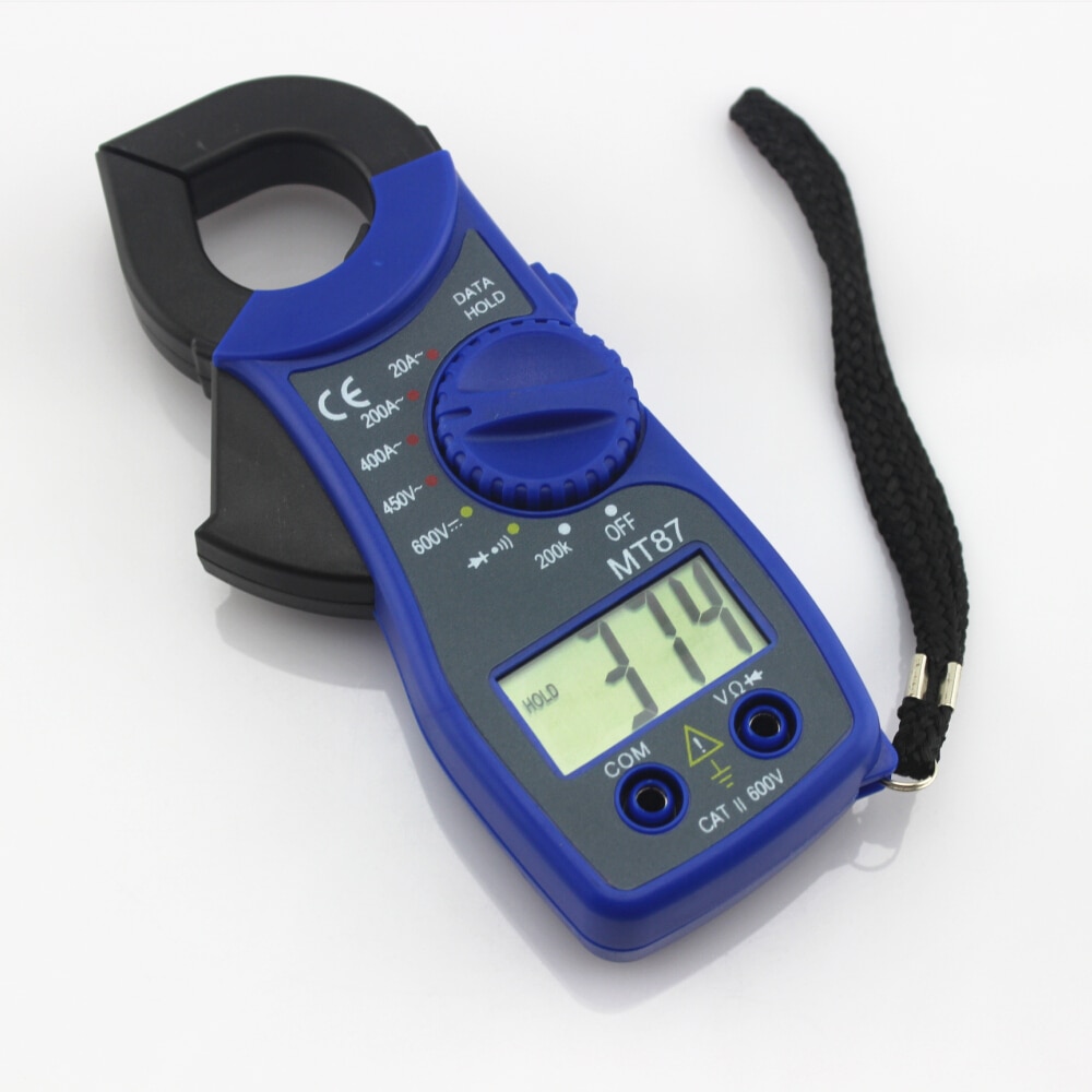 【Shop the Latest Trends】Mini MT87 Digital Clamp Multimeter Amper Clamp ...