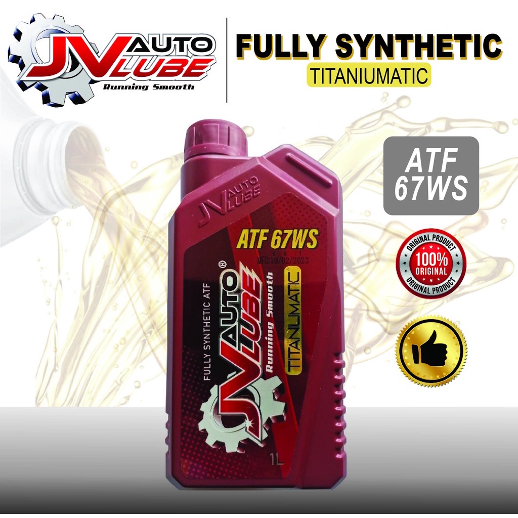 (ORIGINAL) ATF GEARBOX OIL GENUINE JV AUTO LUBE 67WS | Lazada