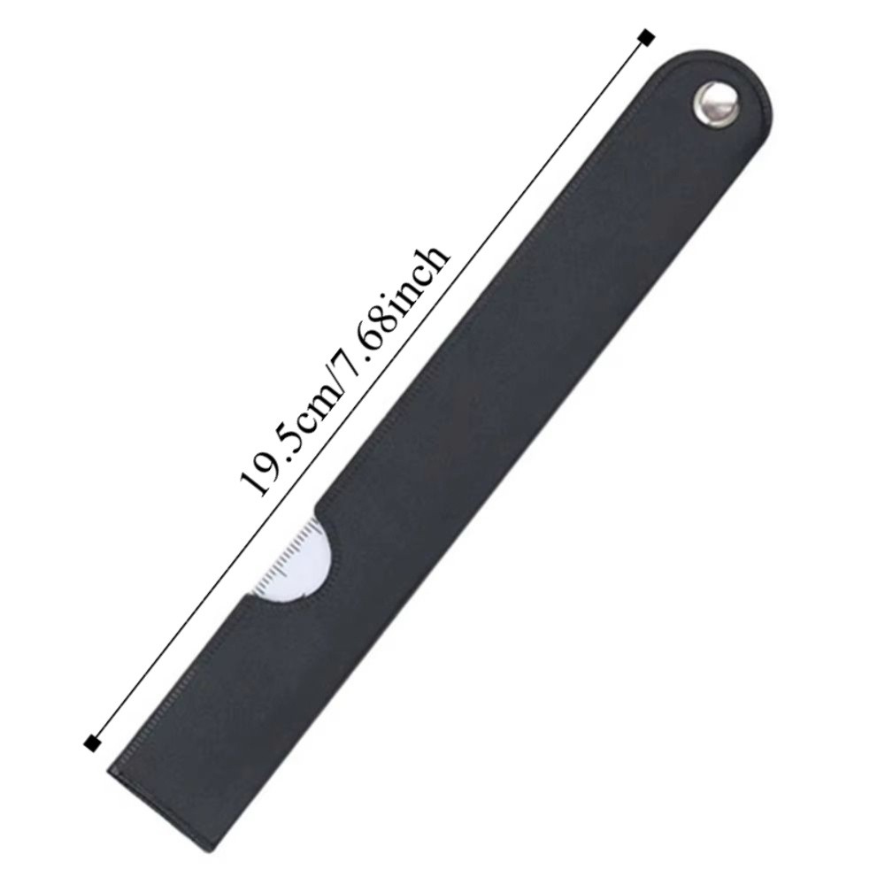 Interior Design 5 Blades Fan Shape Scale Ruler Multifunctional Drawing ...