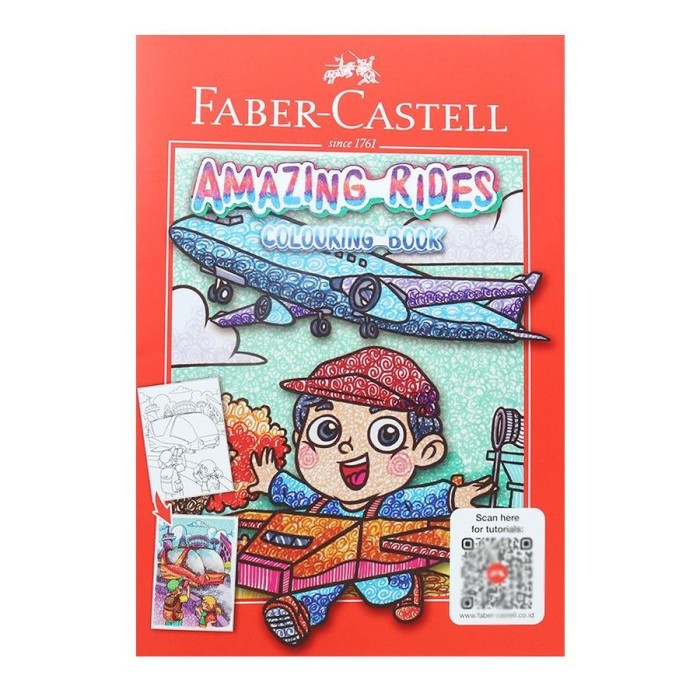 BUKU MEWARNAI / COLOURING BOOK FABER CASTELL - CREATIVE | Lazada Indonesia
