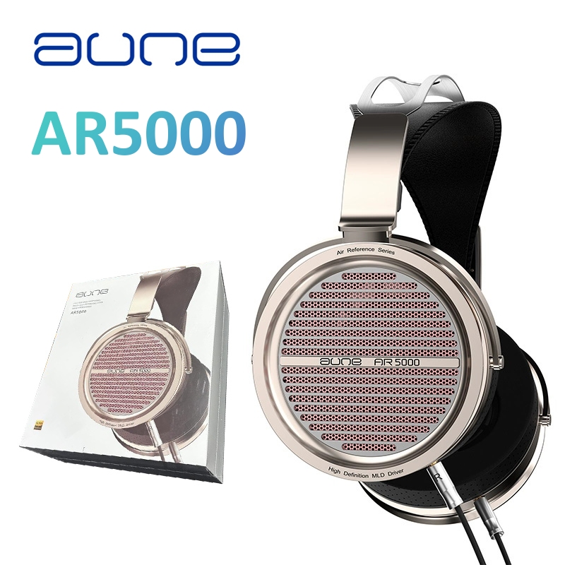 Aune AR5000 ครบรอบ 20 ปีสวมศีรษะเปิดหูฟังแบบมีสาย hifi fever ระดับ | Lazada.co.th
