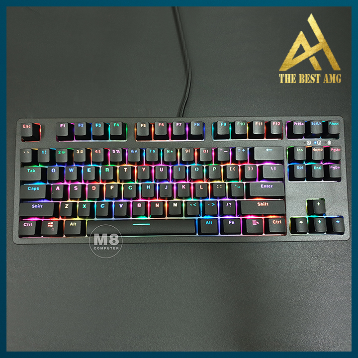 Bàn Phím Gaming Có Dây Mini 87 Phím Led RGB EDRA EK387 - Bàn Phím Cơ Vi ...