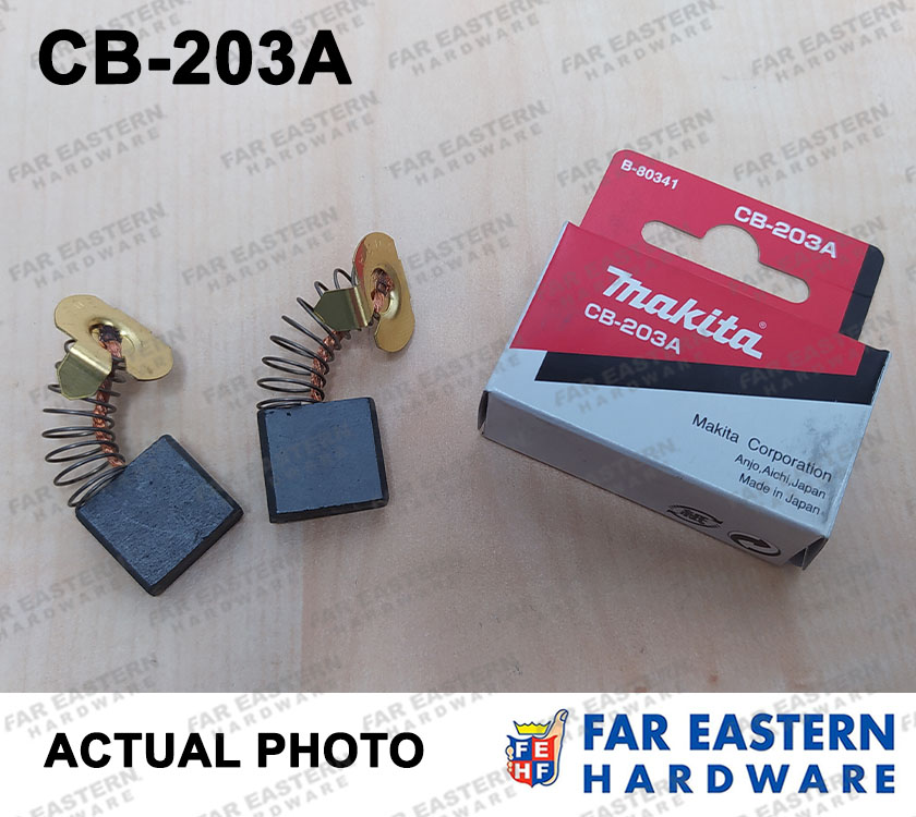 MAKITA Carbon Brush CB-203A | CB204A For Cut Off Machine 2414NB | Jack Hammer HM1306 MKSP ...
