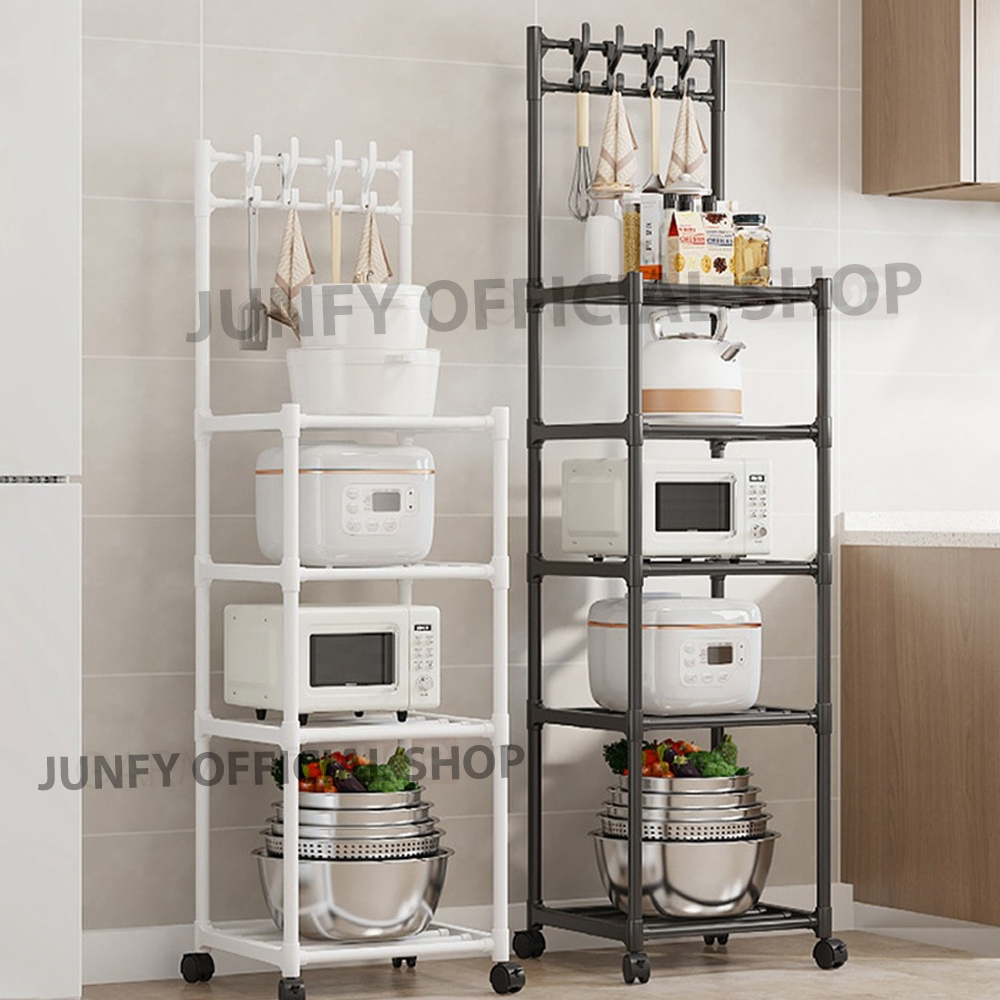 Rak Dapur Multifungsi / Rak Microwave Minimalis / Rak Rumah Tangga ...