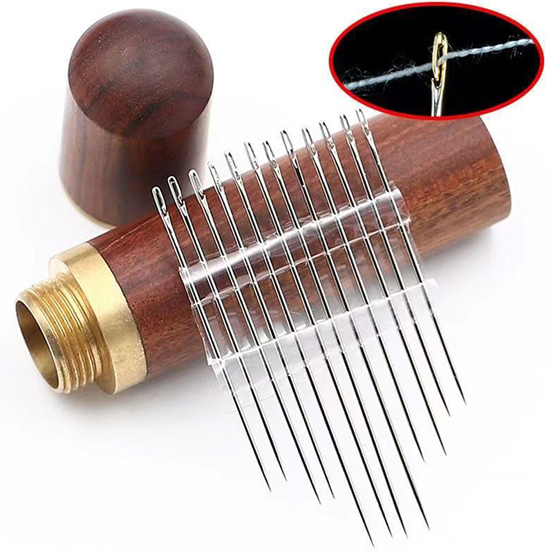 Blind Sewing Needles Side Hole Elderly Self Threading Needle Stitching ...