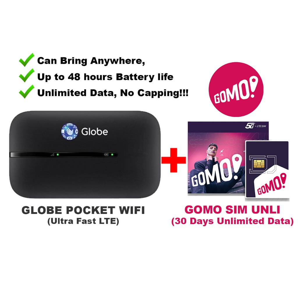 [Quality assurance] Globe Pocket WIFI Brandnew w/ 30 Days UNLI DATA Up ...