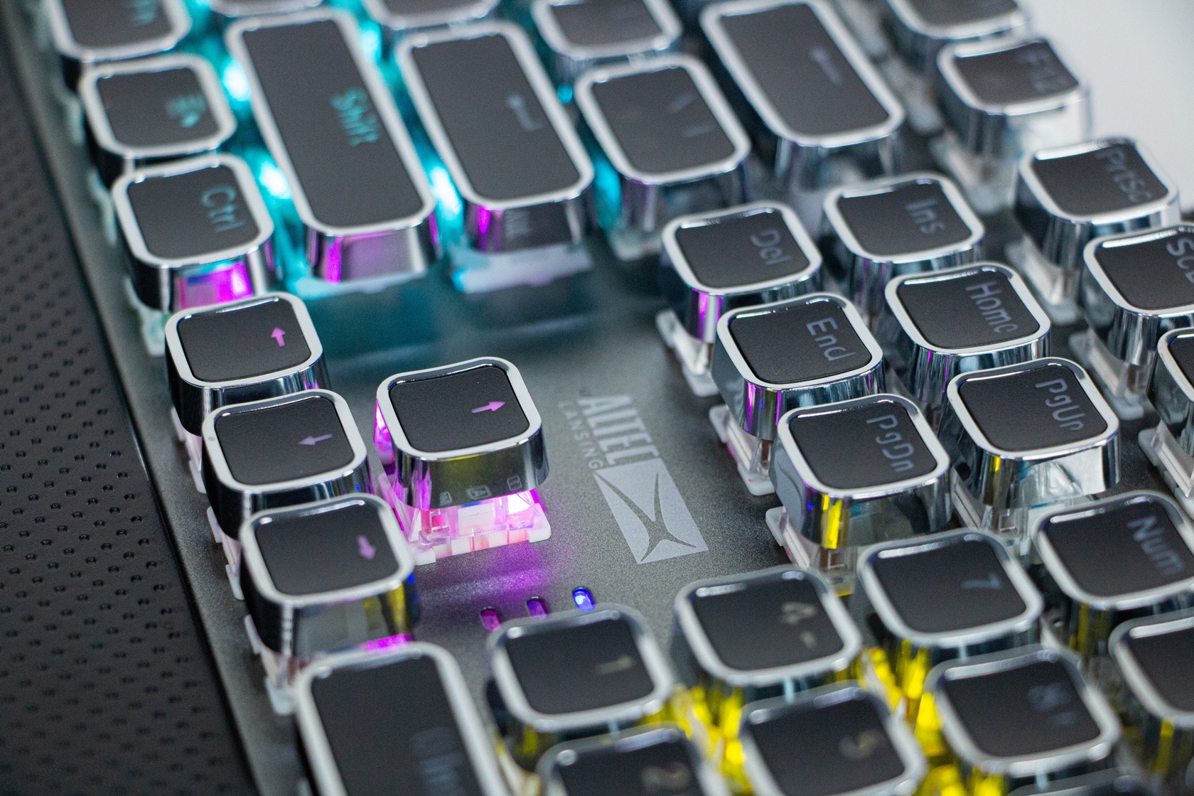 คีบอร์ดเกมมิ่ง ALTEC ALBK-8614 / 8614 RGB Mechanical Gaming Keyboard ...