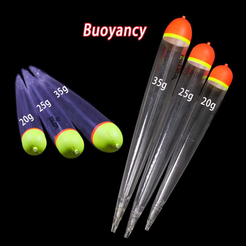 【b1598253】Lionriver 2pcs Crystal Fishing Float Weighted Bobbers For ...