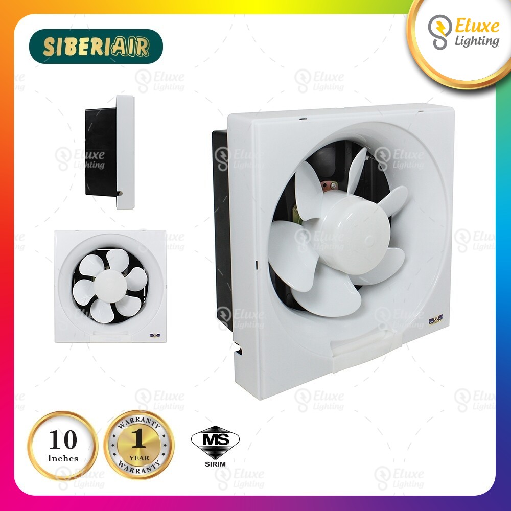 [SIRIM]SIBERIAIR SAAPB 8” / 10” / 12” WALL EXHAUST FAN | Lazada