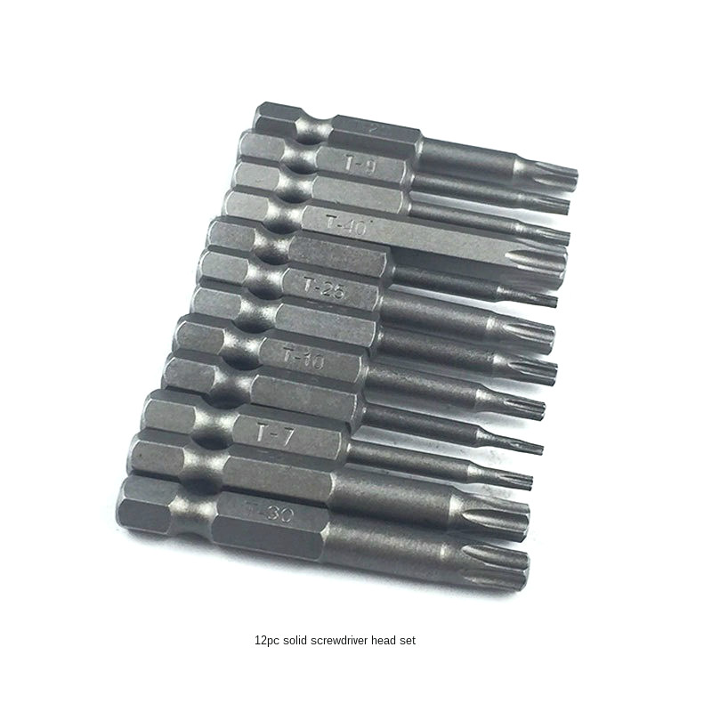 NEW 【Innovative design】12PCS 50mm Long Torx Bit Set 1/4 Inch Hex Shank ...