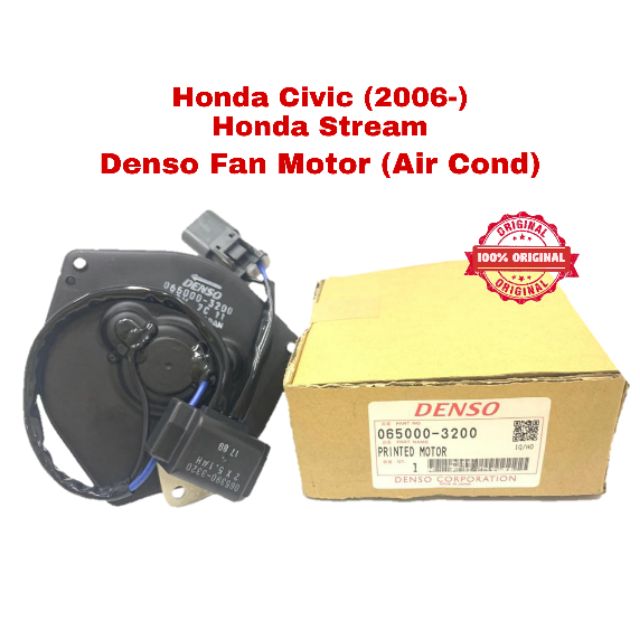 Denso Air Cond Fan Motor 065000-3200 Honda Civic (2006-) Honda Stream | Lazada