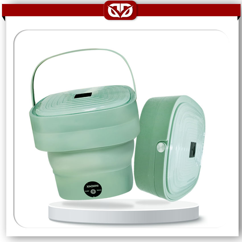 D&D | Small Portable Folding Washing Machine - ( Xiaomini Peach | Green ...