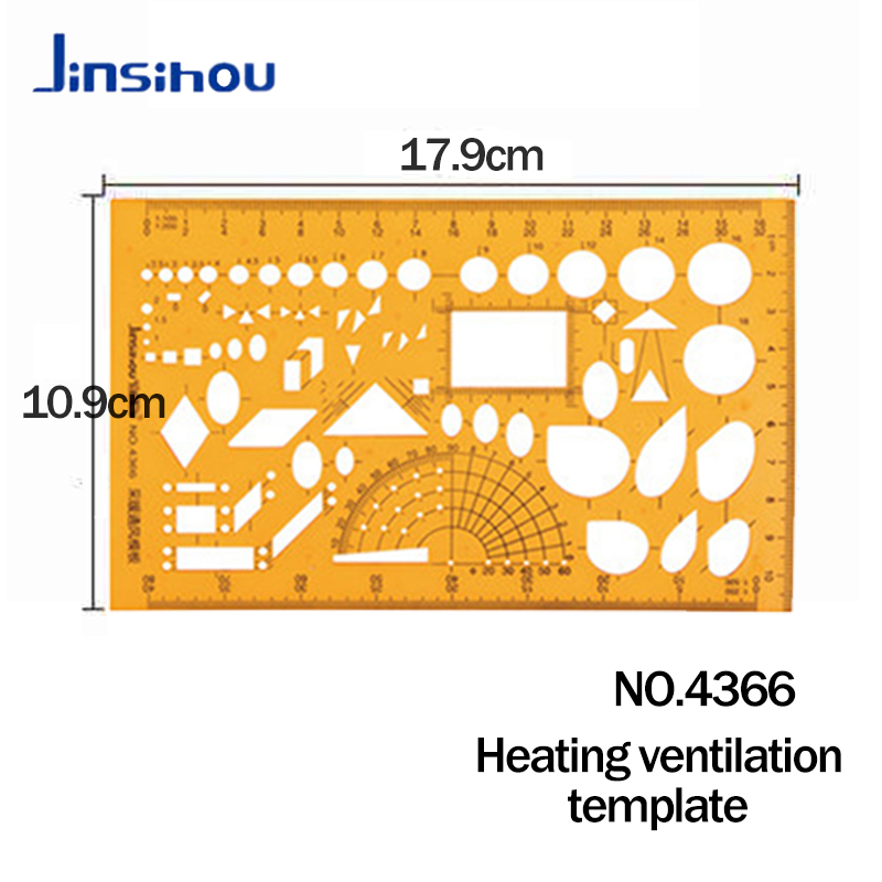 【Toy life hall】Jinsihou Plastic Template/Stencil Ruler K Resin Soft ...